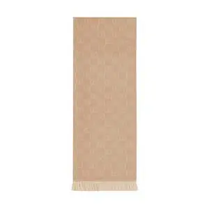 Gucci Gg Wool Scarf - Cream