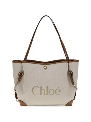 Chloé Clover Shopping Bag - Brown