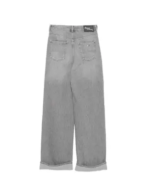 Emporio Armani Wide-leg Denim Jeans