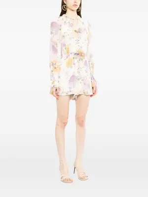 Zimmermann Luna Ruffled Playsuit