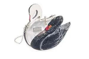 Judith Leiber Swan Odile Clutch