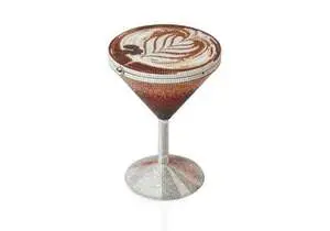 Judith Leiber Martini Espresso Clutch