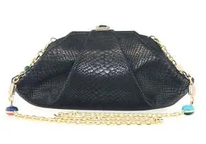 Judith Leiber Grande Gemma Embossed Clutch