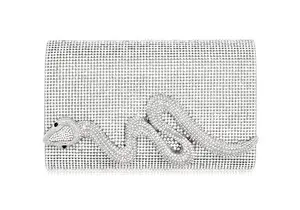 Judith Leiber Serpent Fizzoni - Silver