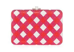 Judith Leiber Slim Slide Trattoria Crystal Embellished Handbag