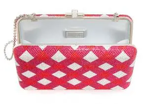 Judith Leiber Slim Slide Trattoria Crystal Embellished Handbag