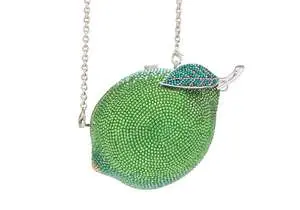 Judith Leiber Crystal Adorned Novelty Clutch