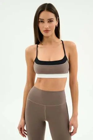 Splits59 Scottie Airweight Bra Lentil/black