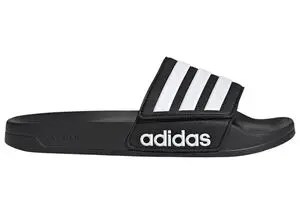 Adidas Adilette Shower Slides White - Core Black/cloud White