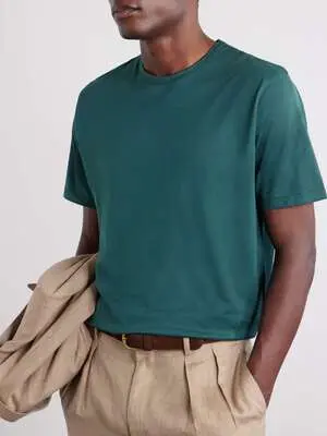 Sunspel Slim-fit Cotton-jersey T-shirt