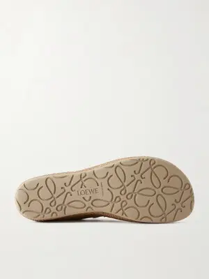 Loewe Rio Suede Loafers - Neutrals
