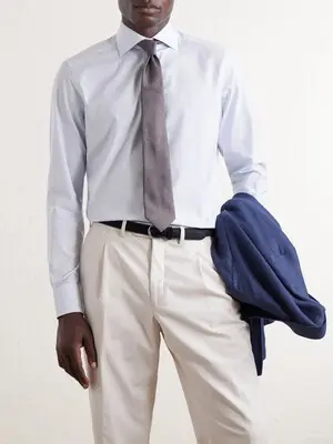 Zegna Trofeo Cotton-poplin Shirt