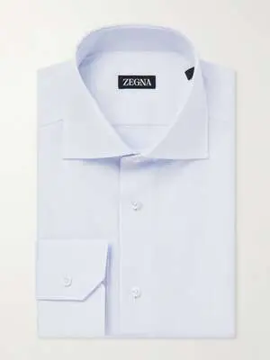 Zegna Trofeo Cotton-poplin Shirt