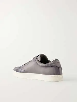 Berluti Playtime Full-grain Venezia Leather Sneakers