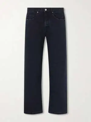 Massimo Alba Oceano Straight-leg Cotton Trousers - Navy
