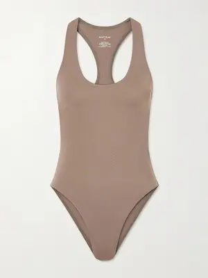 Matteau Maillot Racerback Swimsuit - Brown
