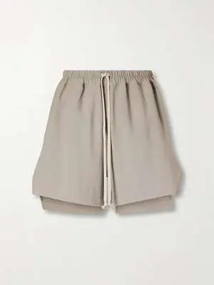 Rick Owens Cady Drawstring Shorts - Gray