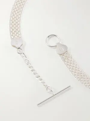 LOREN STEWART Sterling Bismark Chain Necklace
