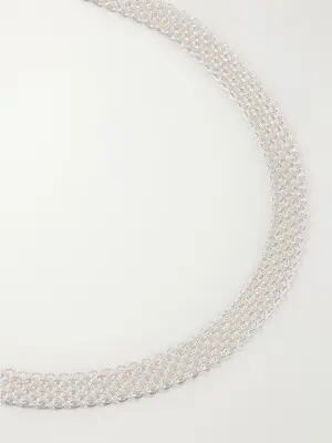 LOREN STEWART Sterling Bismark Chain Necklace