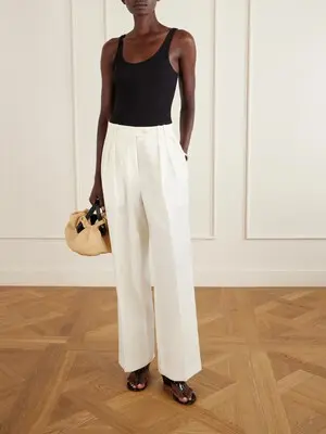 NEOUS Taurus 2.0 Raffia And Leather Shoulder Bag