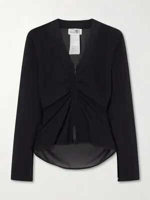 Maison Margiela Zip Up Blouses