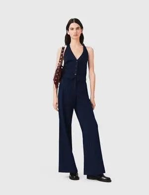 Maje Tailored Backless Top