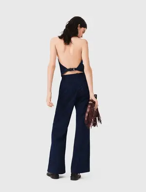 Maje Tailored Backless Top