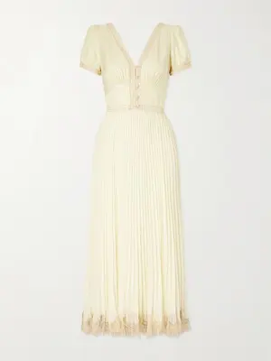 Self-portrait Puff Sleeve Day Dresses