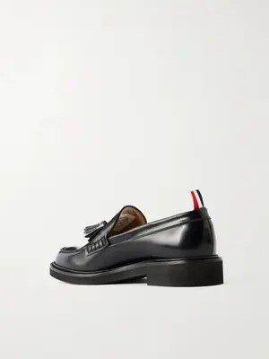 Thom Browne Leather Tassel Loafers - Black
