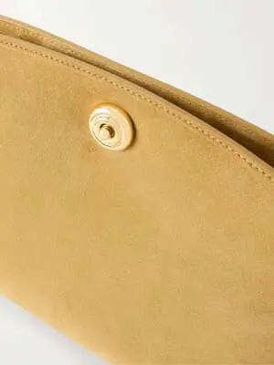 LIFFNER Pushlock Suede Clutch - Sand
