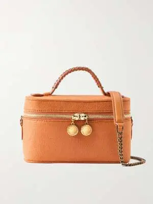 Stella McCartney Falabella Vanity Metallic Vegetarian Leather Shoulder Bag