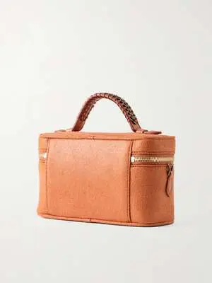 Stella McCartney Falabella Vanity Metallic Vegetarian Leather Shoulder Bag