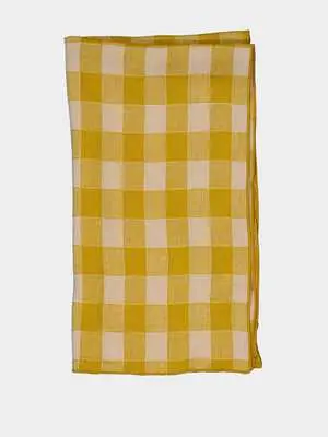 Maison De Vacances Yellow Bourdon Kitchen Towel - Blue