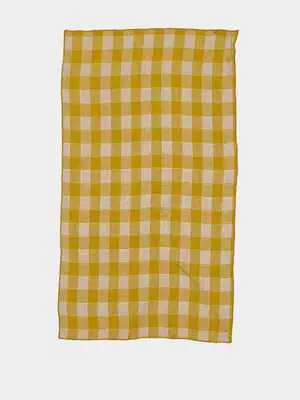 Maison De Vacances Yellow Bourdon Kitchen Towel - Blue