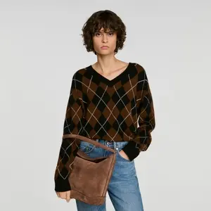 Sandro Tangoso Suede Bucket Bag - Brown