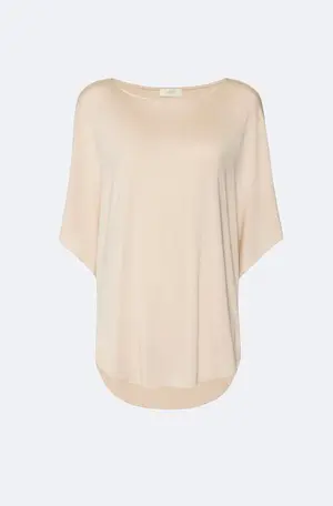 Lapointe Jersey Tunic Top - Ecru