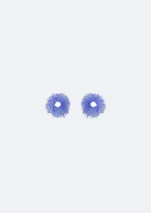 Lapointe Feather Cuffs Periwinkle