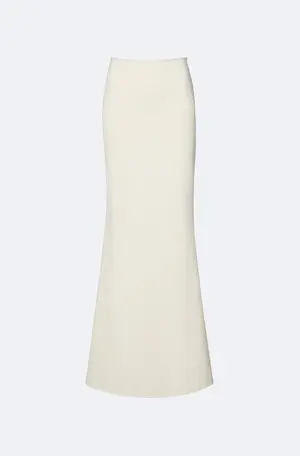 Lapointe Scuba Skirt - Cream