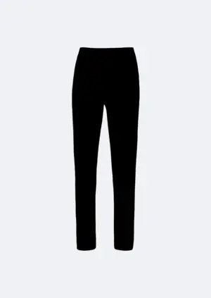 Lapointe Stretch Scuba Fitted Pintuck Pant - Black