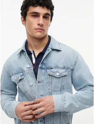 Tommy Hilfiger Flag Logo Denim Jacket