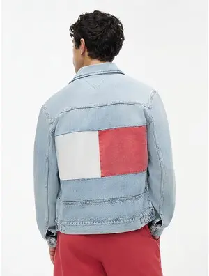 Tommy Hilfiger Flag Logo Denim Jacket