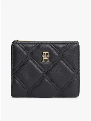 Tommy Hilfiger Quilted Bifold Wallet - Black