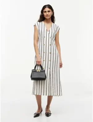 Tommy Hilfiger Monogram Turnlock Mini Satchel Bag