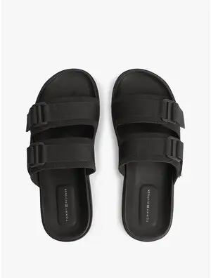 Tommy Hilfiger Double-strap Suede Sandal
