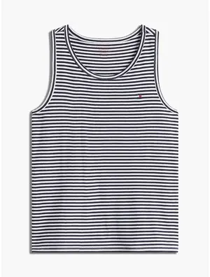 Tommy Hilfiger Striped Racerback Tank And Short Sleep Set