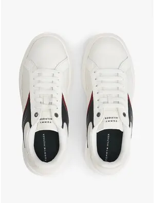 Tommy Hilfiger Leather Cupsole Sneaker