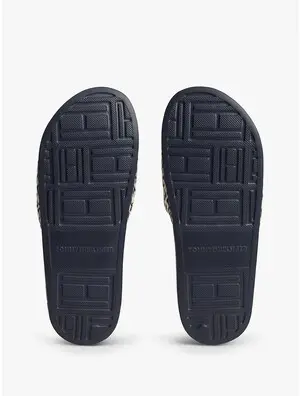 Tommy Hilfiger Jacquard Monogram Pool Slides