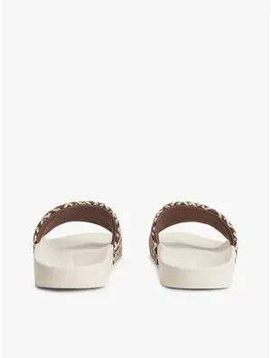Tommy Hilfiger Jacquard Monogram Pool Slide
