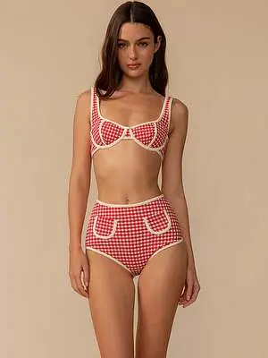 Victoria's Secret Montce Binded Romy Bikini Top - Multicolored