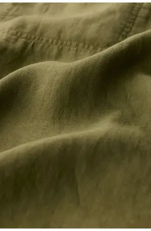 SEASALT CORNWALL Cresting Waves Sleeveless Linen A-line Dress